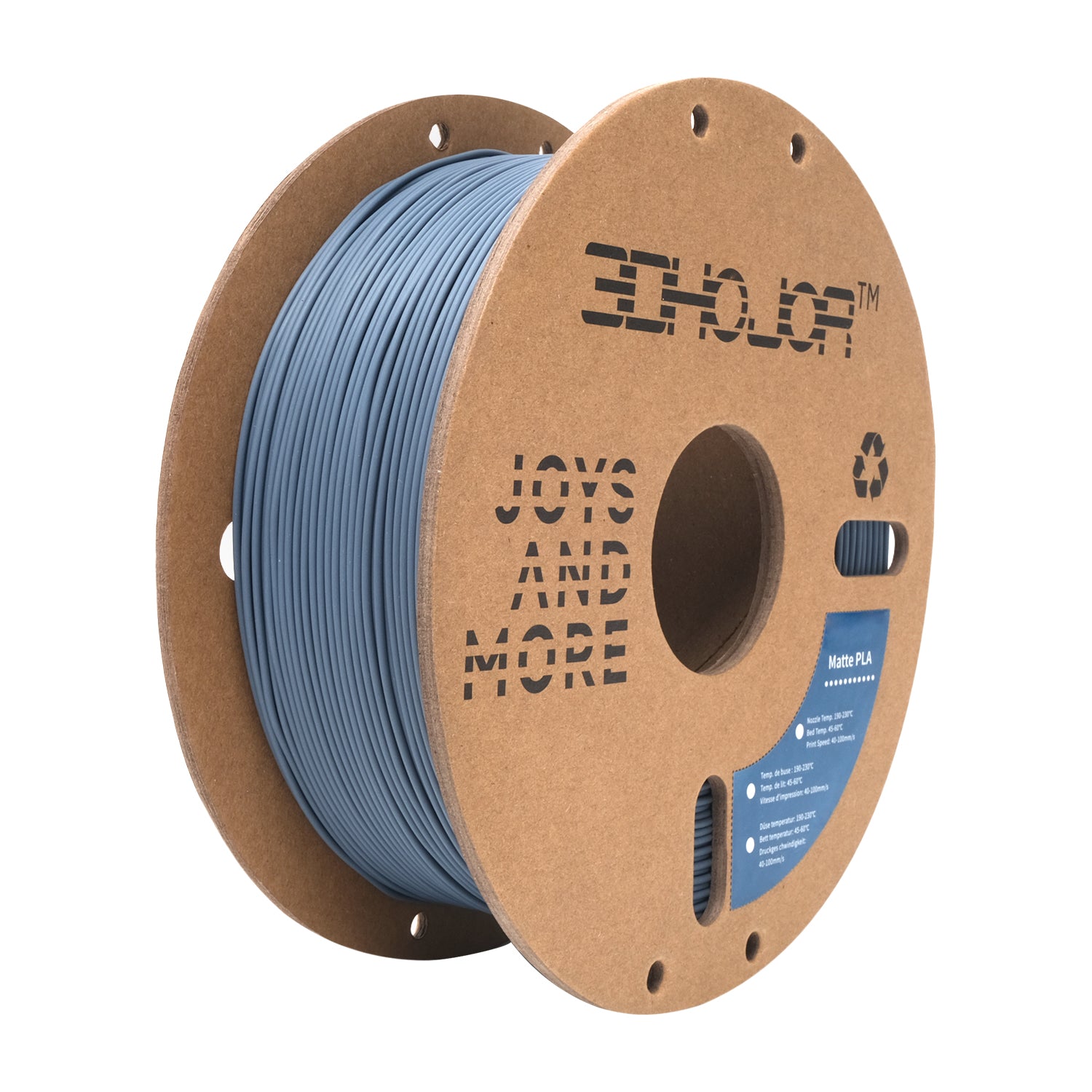 2 Rolls - Matte PLA Filament 1.75mm Dimensional Accuracy +/- 0.03mm fo ...