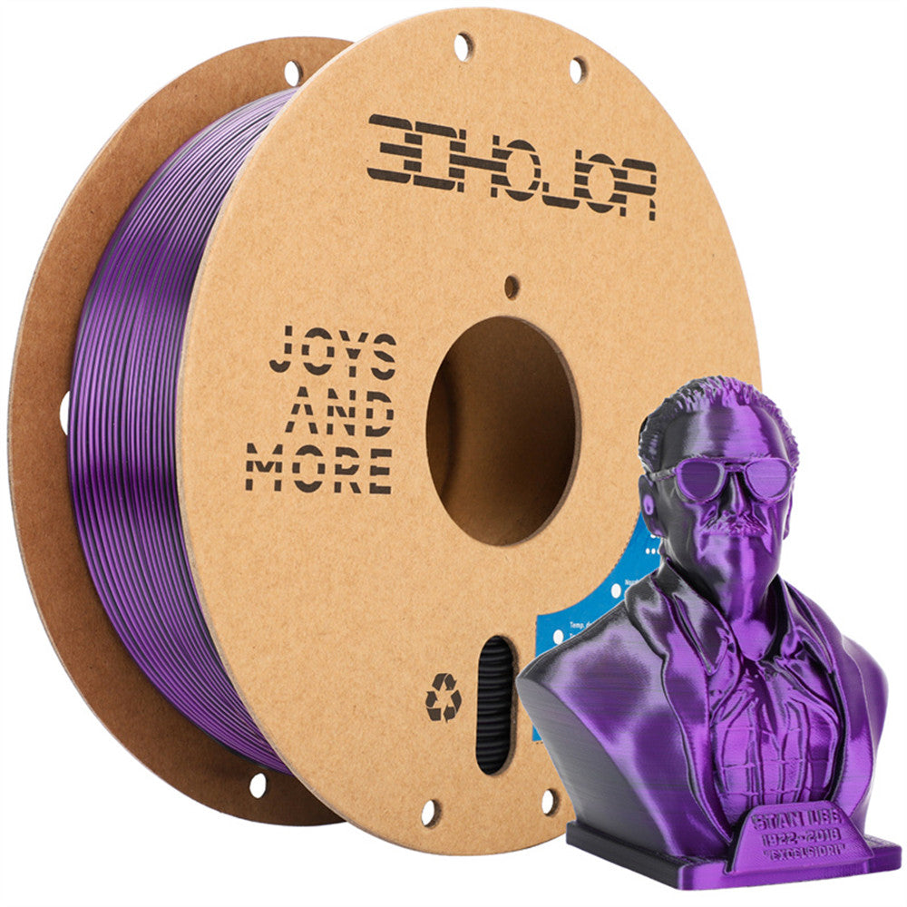 3DHoJor Silk Dual/Tri Color PLA - 3D Filament 1.75mm 1KG