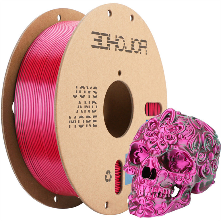 3DHoJor Silk Dual/Tri Color PLA - 3D Filament 1.75mm 1KG